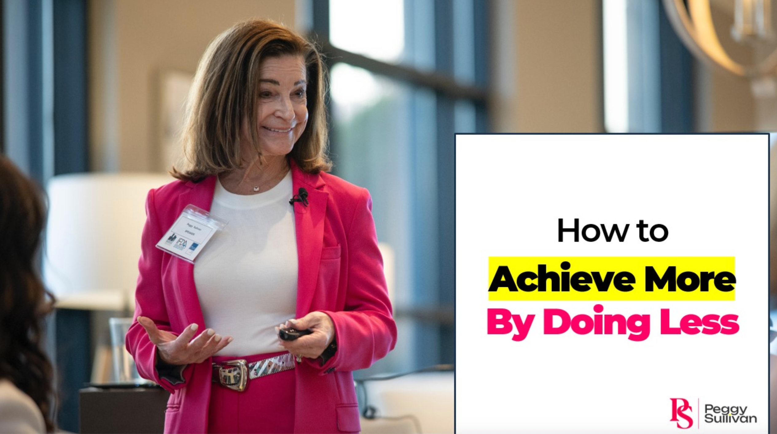 Achieve More by Doing Less